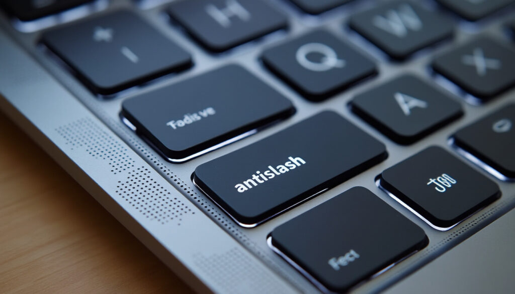 Guide complet de l'antislash sur MacBook : ce que vous devez savoir
