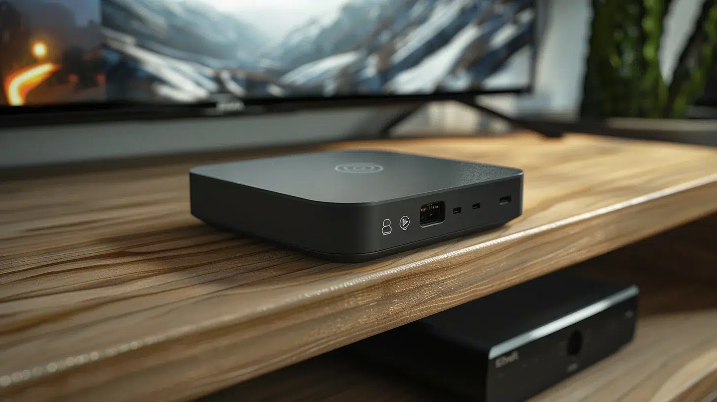 Ematic SRT 202 : box Android TV 4K dédiée au streaming audiovisuel