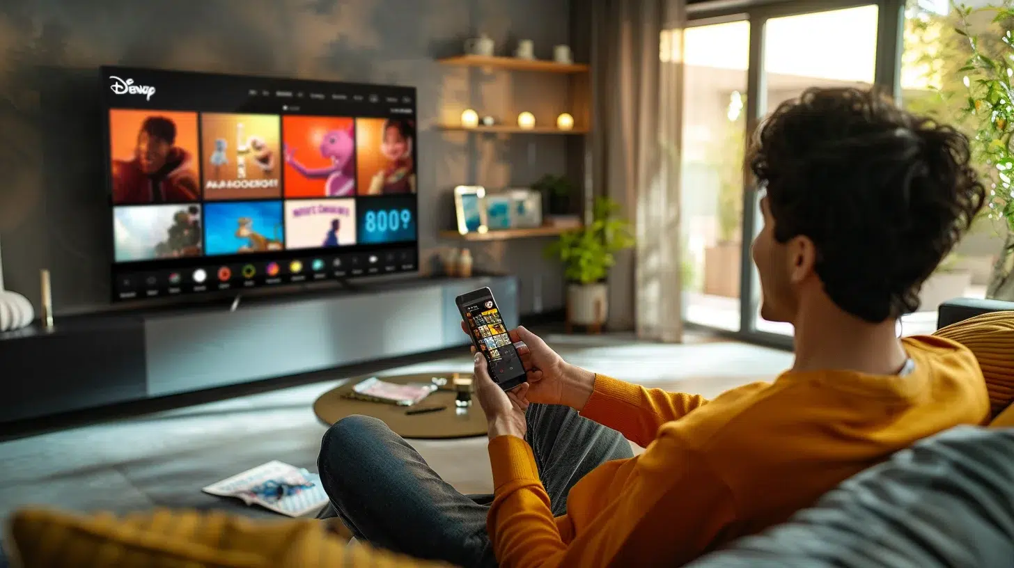 Les étapes pour caster Disney+ sur votre smart TV
